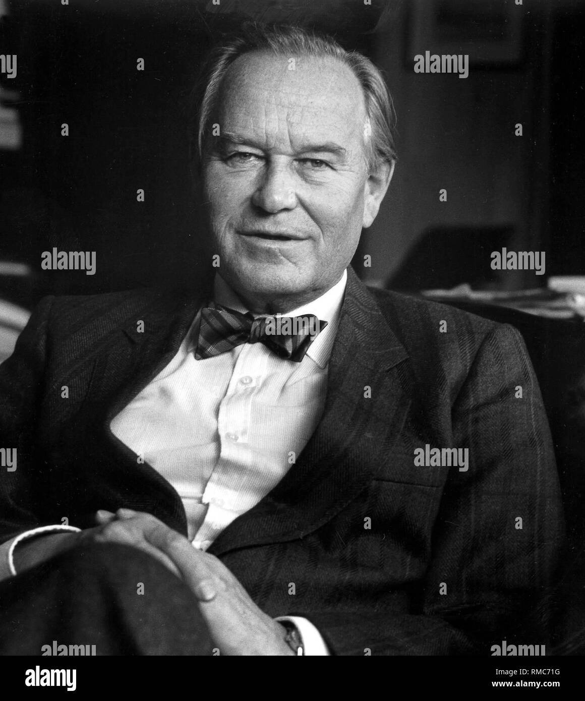 Detlev Ploog, psychologist, Munich (1985 Stock Photo - Alamy