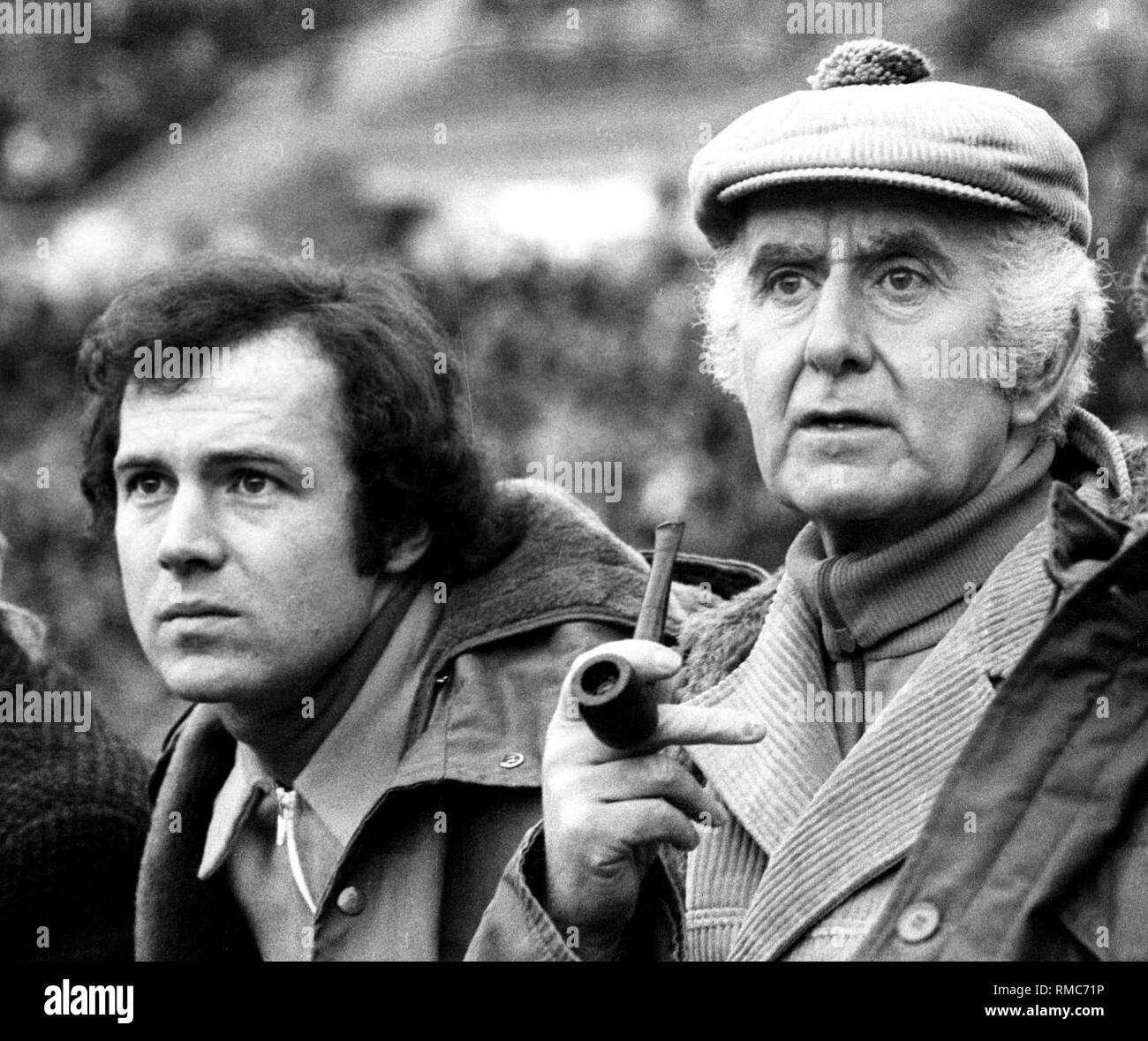 Robert Schwan (pictured right), former Bayern manager and longtime ...