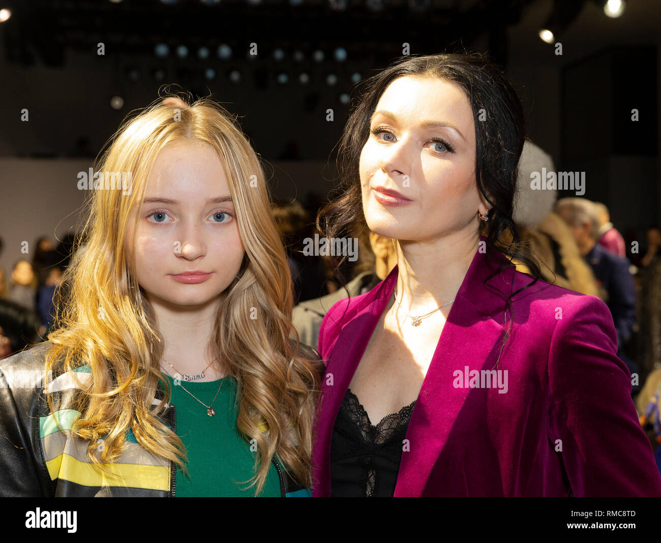 New York, United States. 13th Feb, 2019. Emma Beloserkovsky and Irina ...