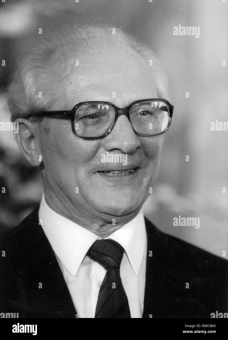 Honecker portrait Black and White Stock Photos & Images - Alamy