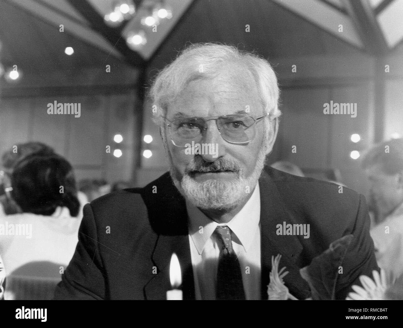 Heinrich Rohrer, Nobel Prize winner in Physics (1986). The picture was ...