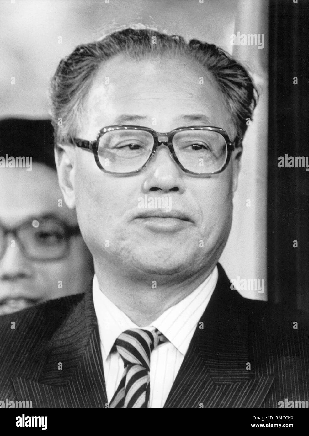 Zhao Ziyang, Chinese Prime Minister Stock Photo - Alamy