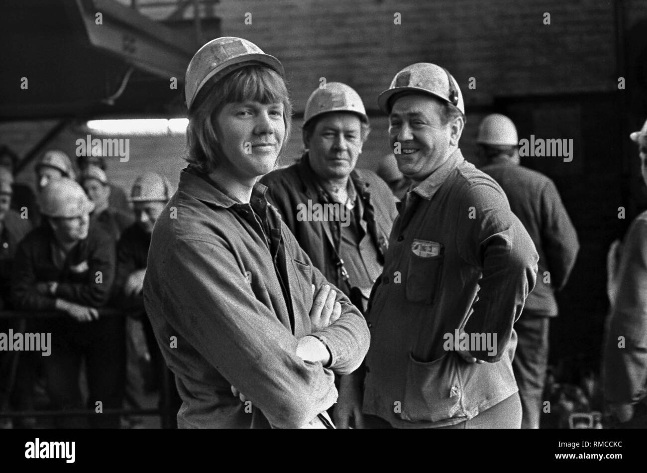 Potash mine worker hi-res stock photography and images - Alamy