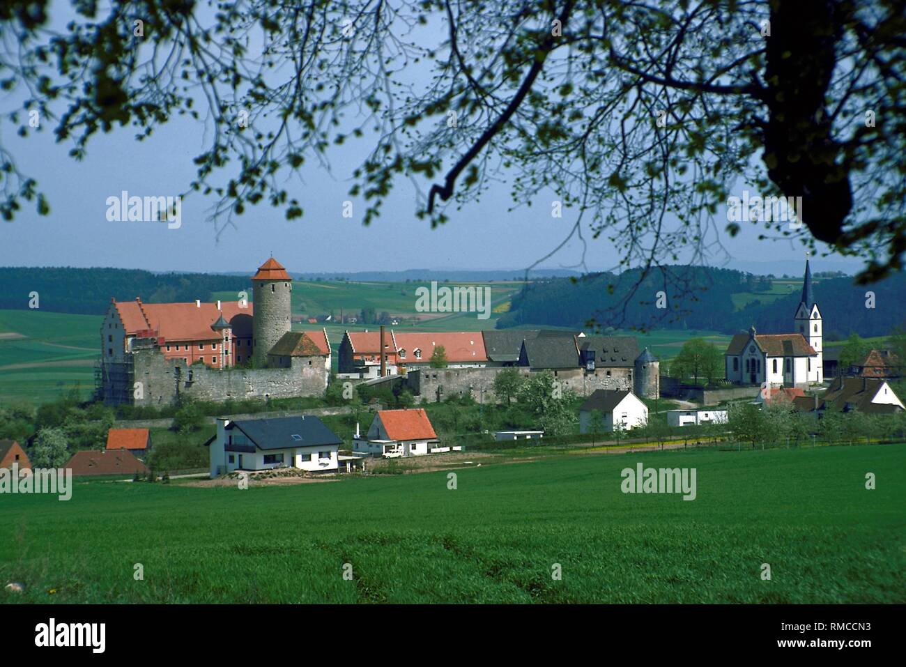 Lisberg castle and its surroundings .The castle was first documented in ...