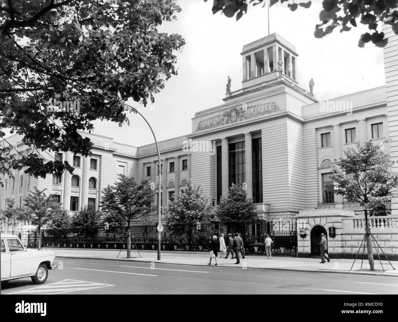 The Embassy of the USSR on the boulevard Unter den Linden in the ...