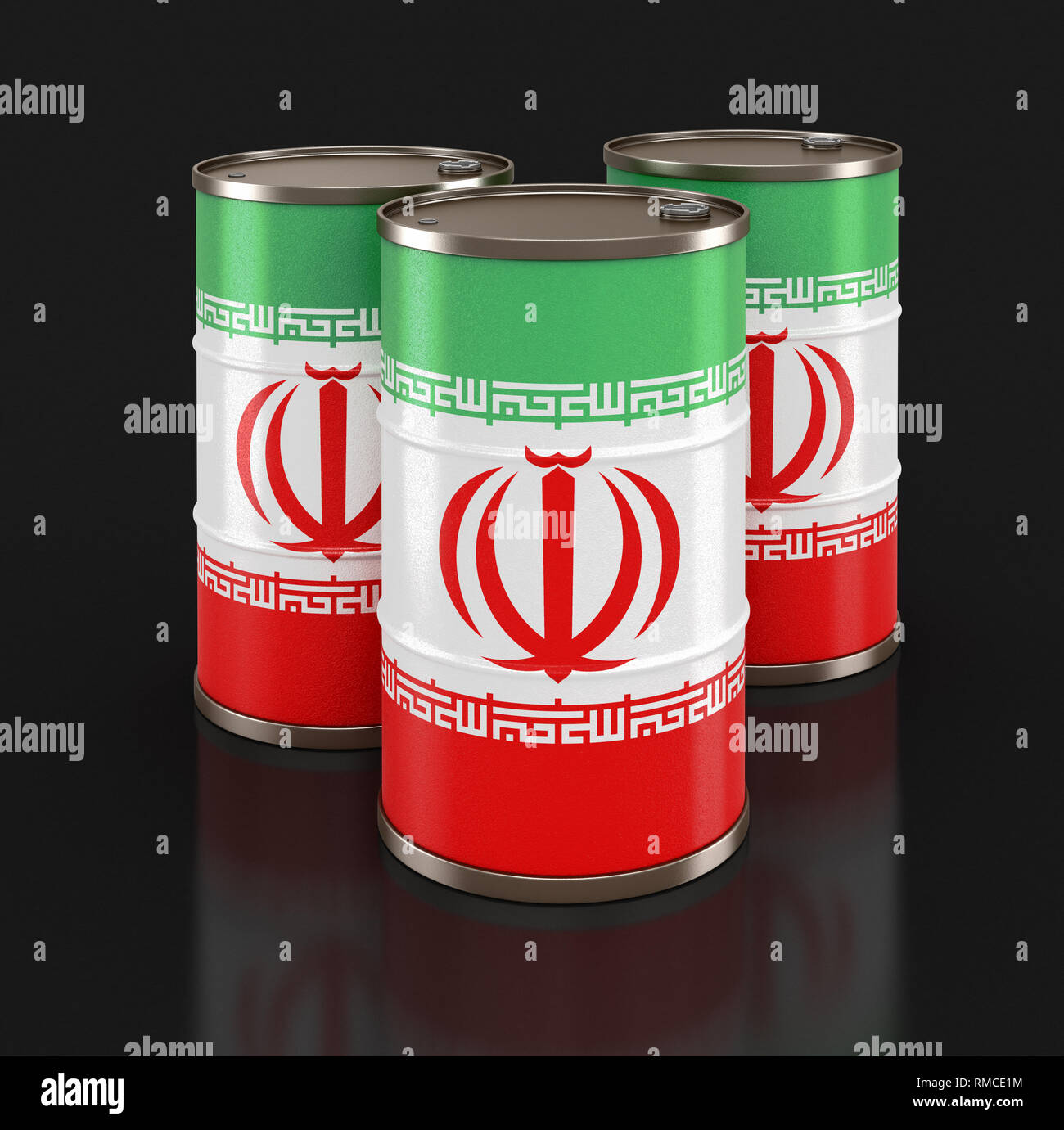 Iran oil flag hi-res stock photography and images - Alamy