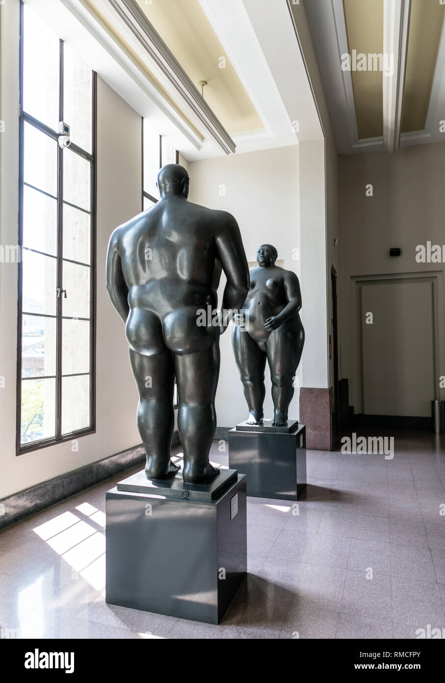 The Interior Of the Fernando Botero Museum Medellin Colombia South ...