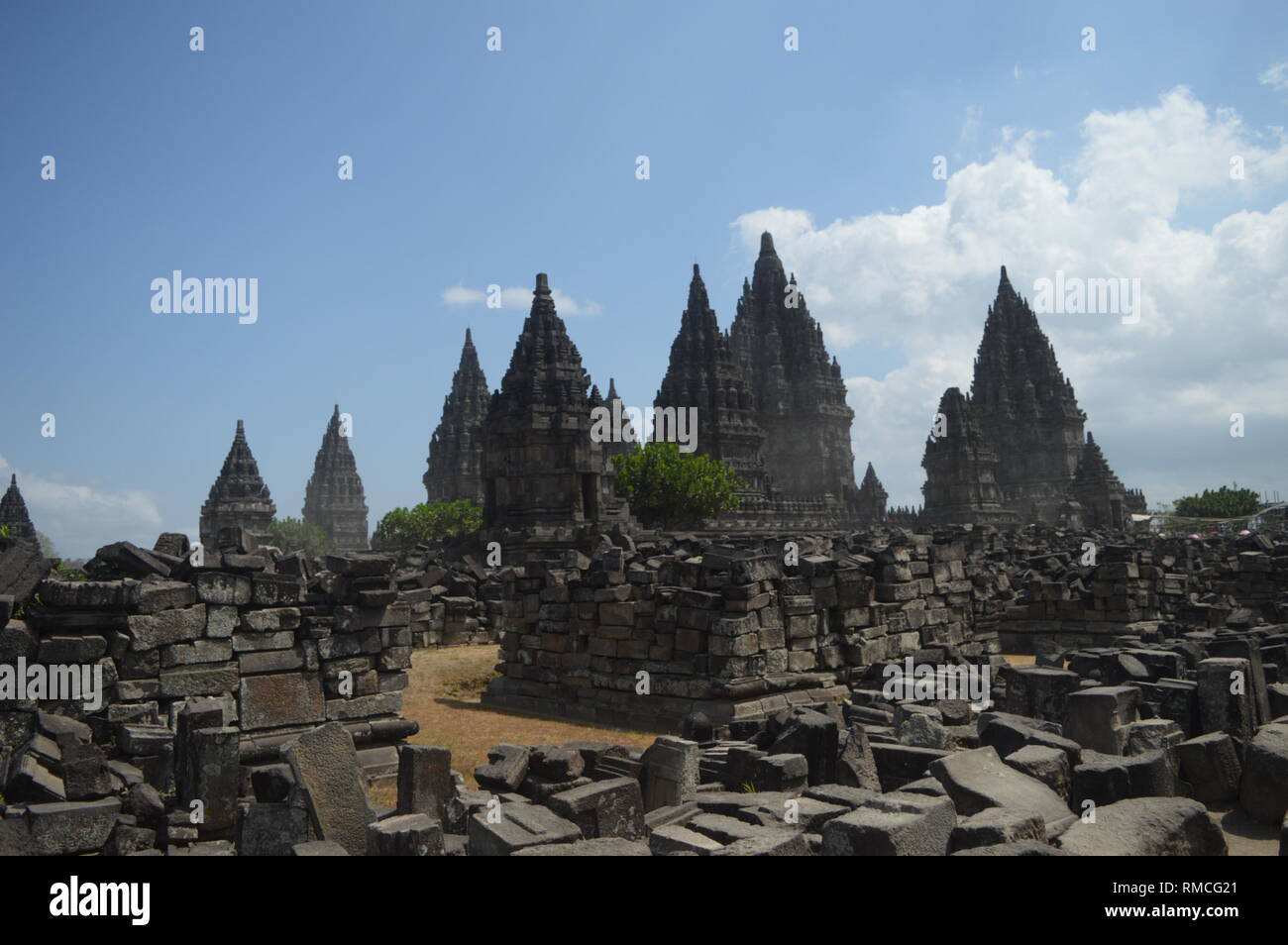 Prambanan Temple most beautiful architecture in Indonesia Stock Photo ...