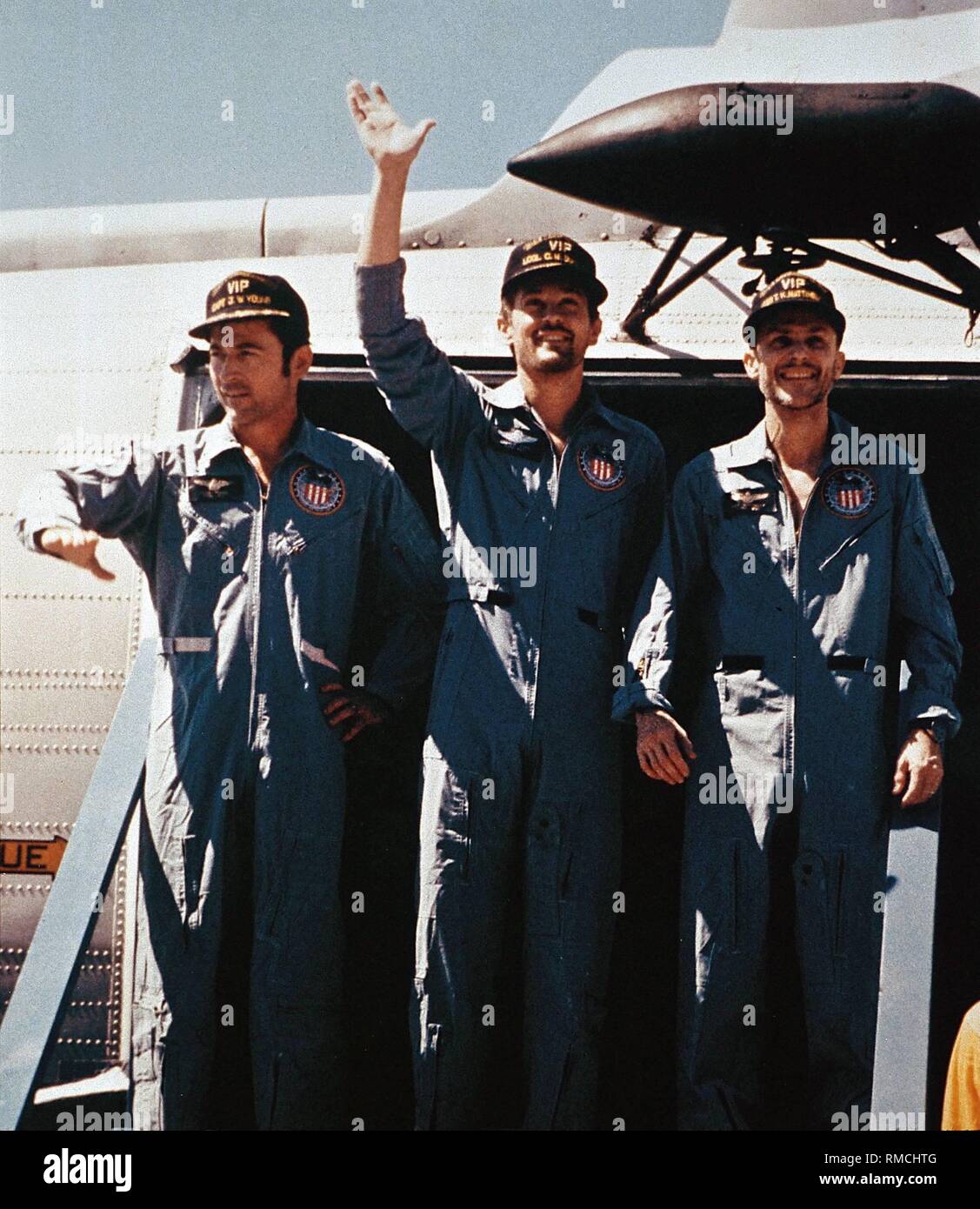 Apollo 16 Astronauts High Resolution Stock Photography and Images - Alamy