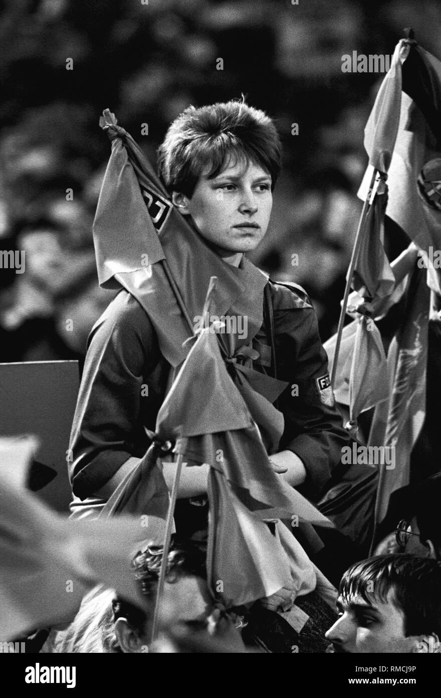 The Free German Youth (FDJ) of the GDR begins its Pentecost meeting in ...