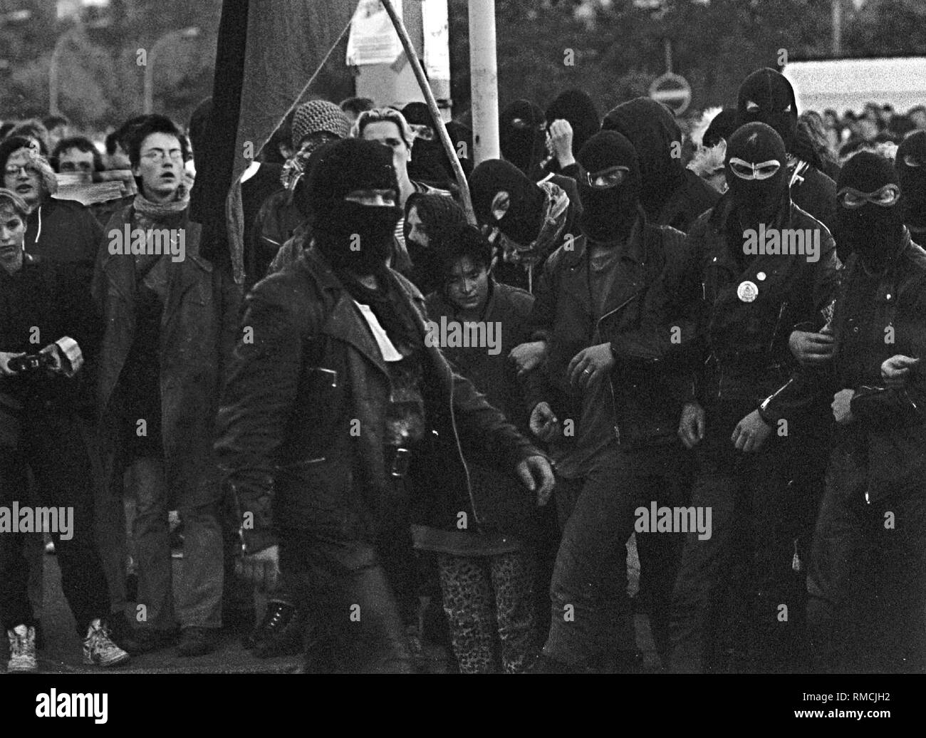 Demonstration of the Autonomous Party for Reunification on 3 October ...