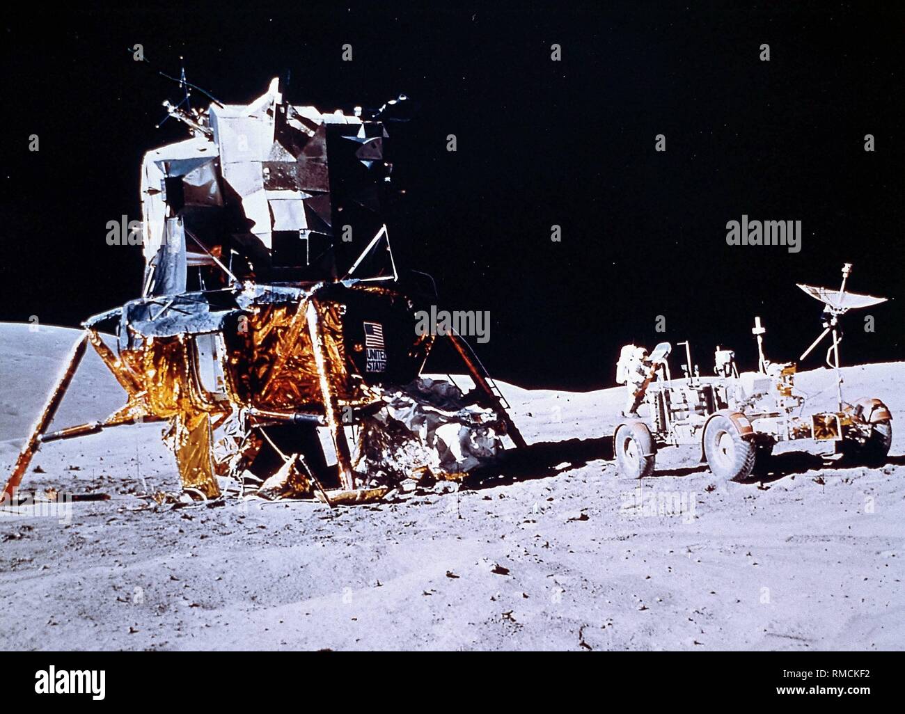 Lunar module lunar surface hi-res stock photography and images - Alamy