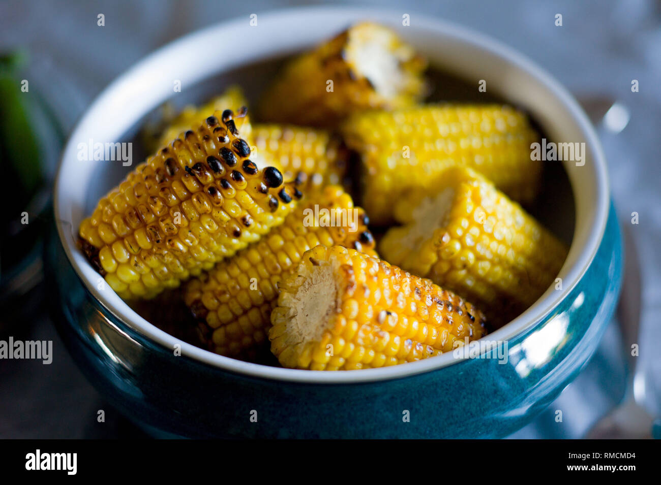 Barbecued sweetcorn hi-res stock photography and images - Alamy