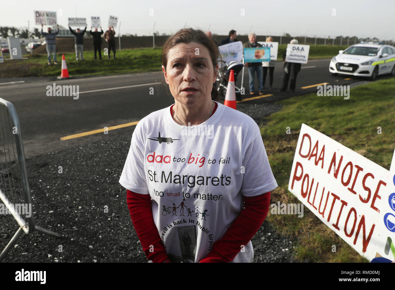 Sheelagh Morris speaks on behalf of protesters at the Official Sod ...