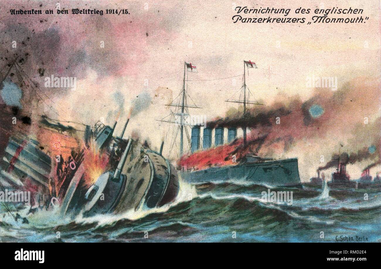 Monmouth class cruiser hi-res stock photography and images - Alamy