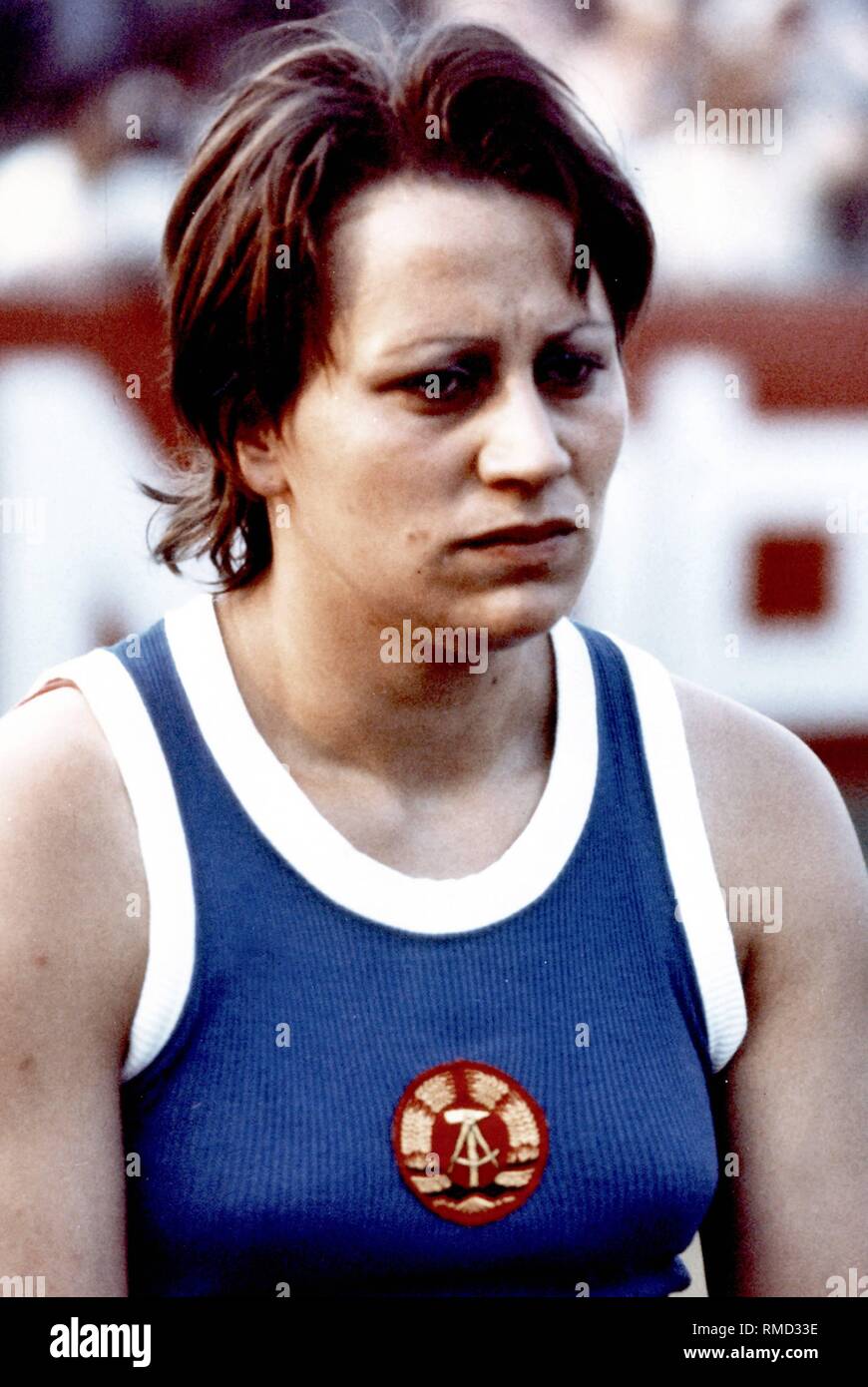 Renate Stecher - * 12.05.1950, a GDR track and field athlete, double ...