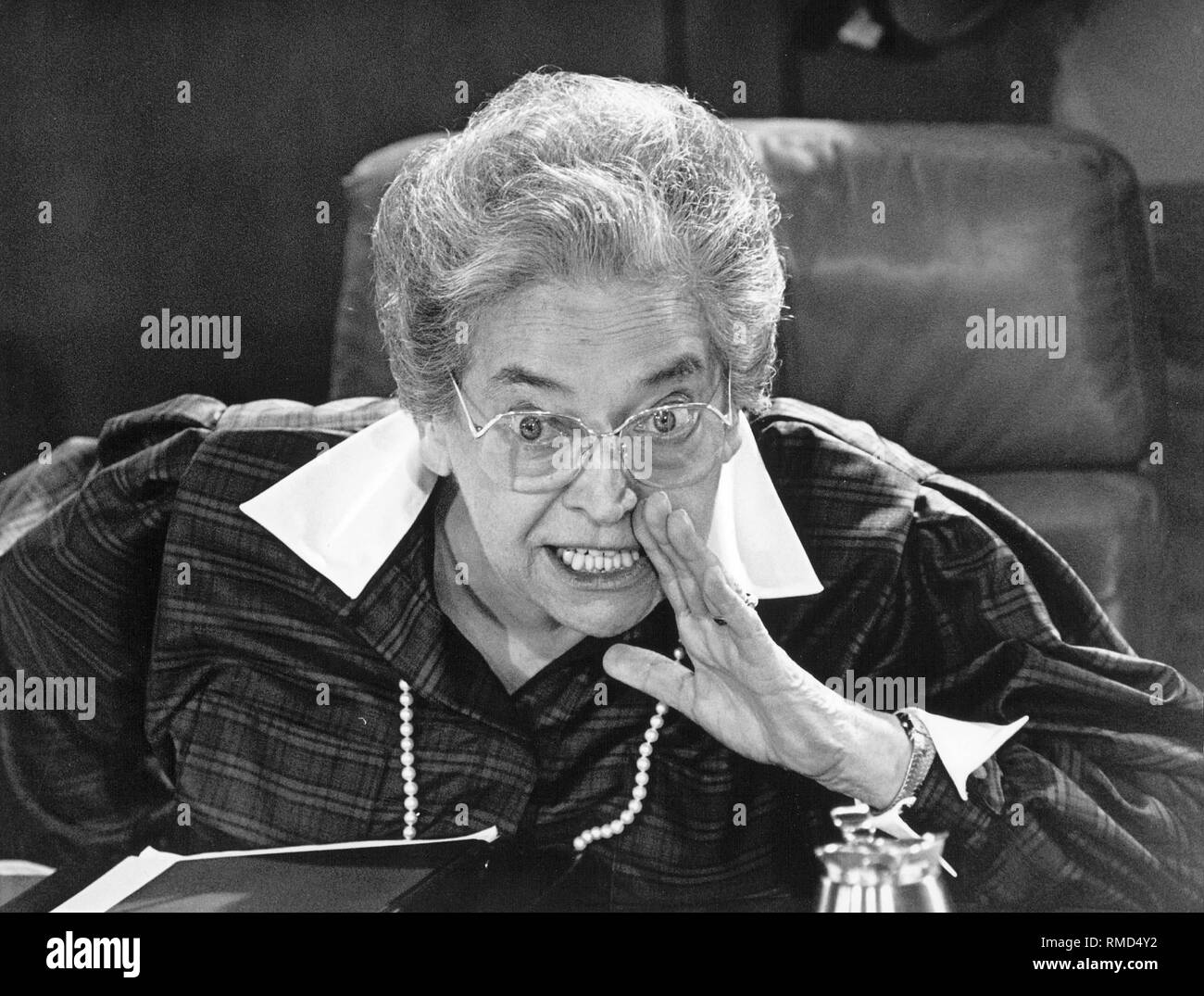 Liselotte "Lilo" Berger, Minister of State at the Chancellery Stock ...
