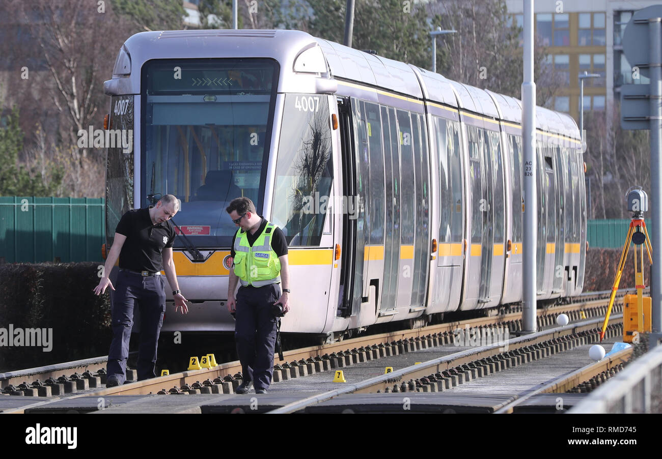 Tallaght hospital luas stops around 10am hi-res stock photography and ...