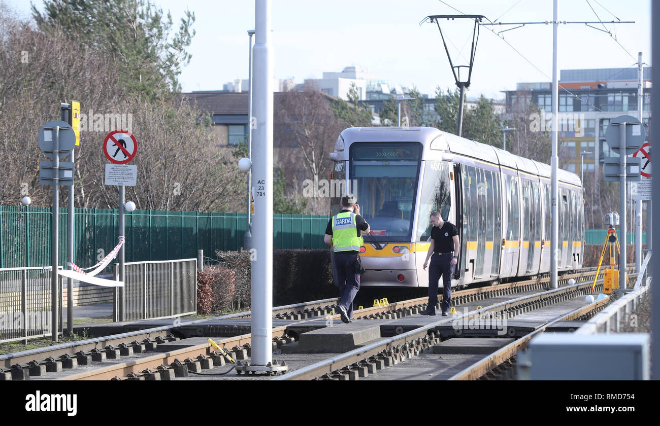 Tallaght hospital luas stops around 10am hi-res stock photography and ...