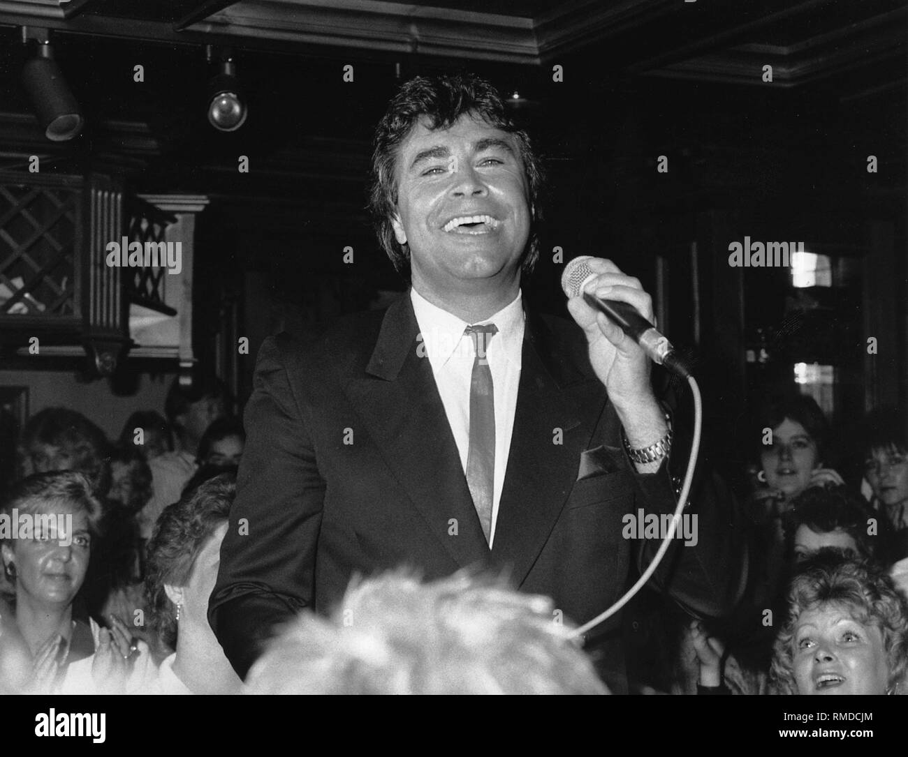 Roy Black in performance Stock Photo - Alamy