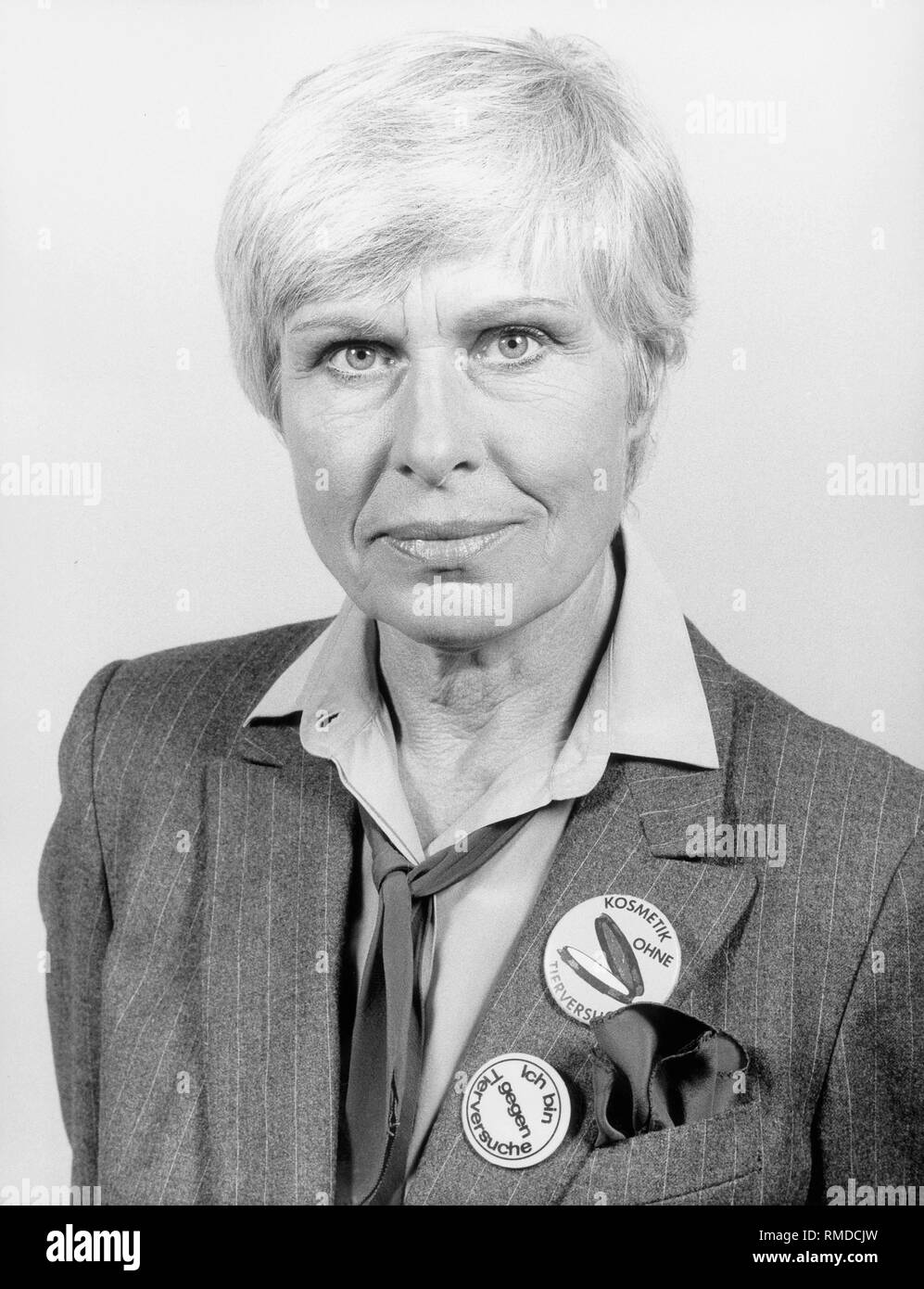 Barbara Ruetting, an actress Stock Photo - Alamy