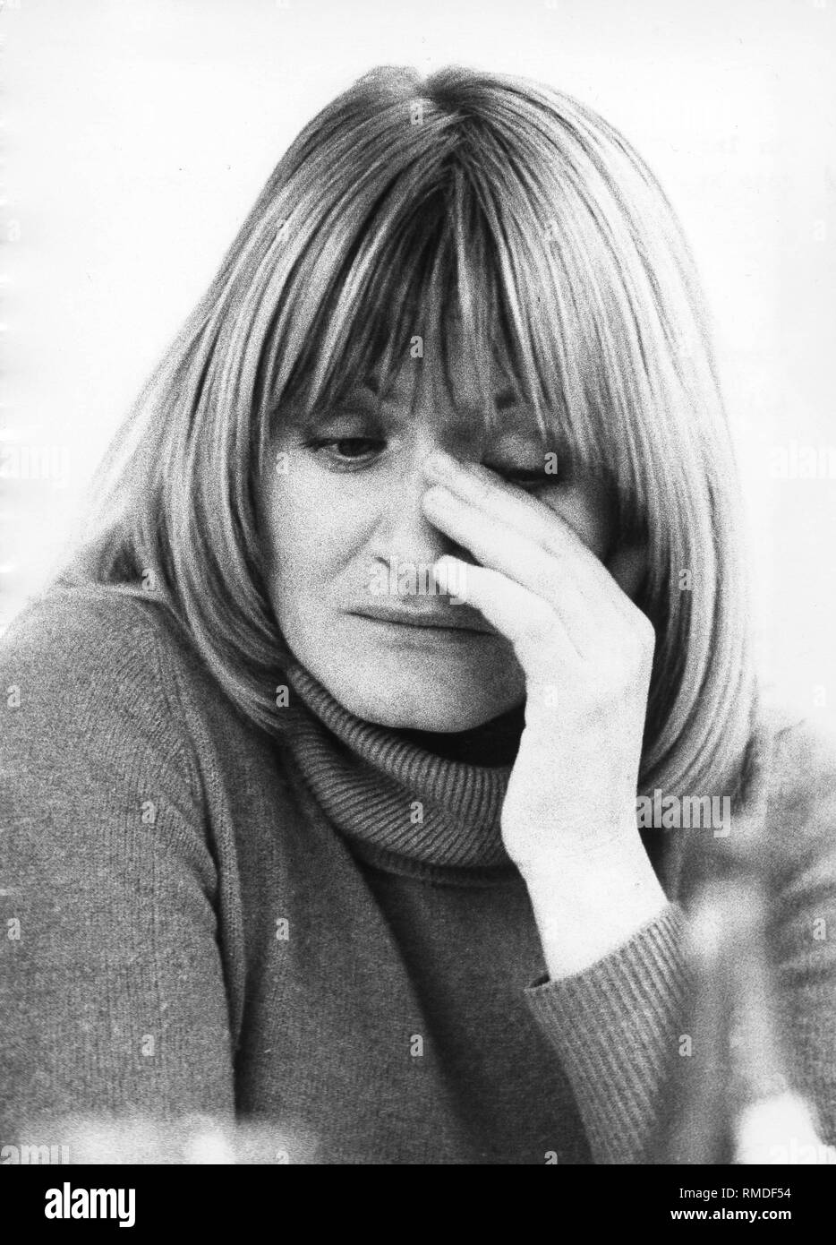 Alice Schwarzer, a feminist and journalist Stock Photo - Alamy