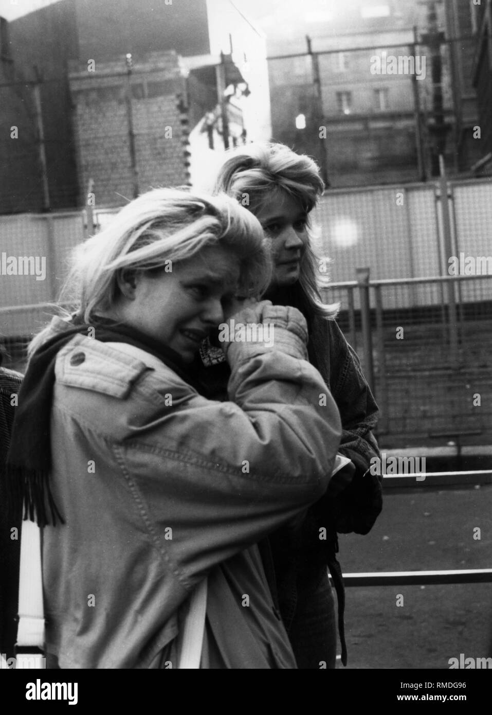 After the fall of the Berlin Wall, numerous East Berliners visited West ...