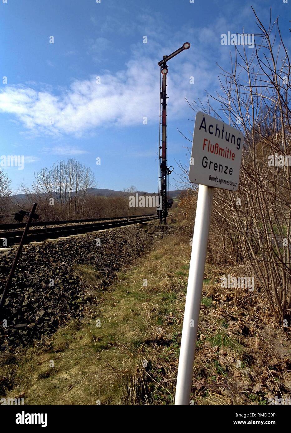 Railway line blocked hi-res stock photography and images - Alamy