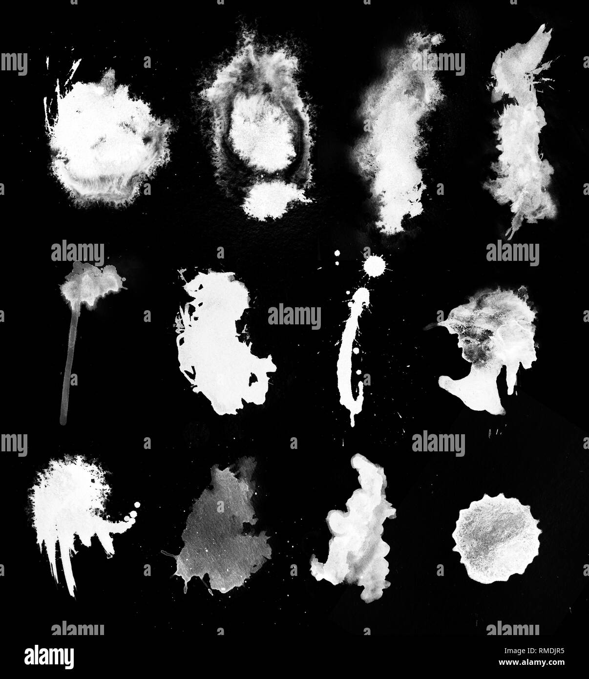 abstract white splashes on paper. monochrome image Stock Photo - Alamy