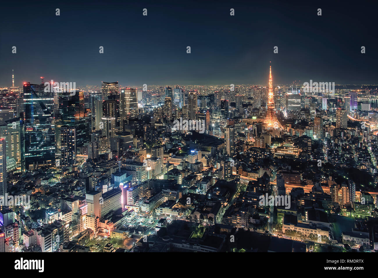 Tokyo tower and tokyo tower hi-res stock photography and images - Alamy