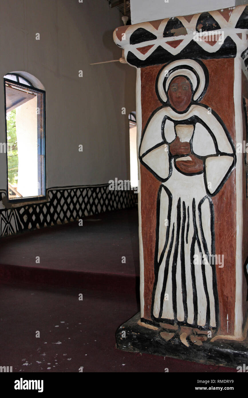 Navrongo Cathedral, Ghana’s Basilica of Our Lady of Seven Sorrows Stock ...