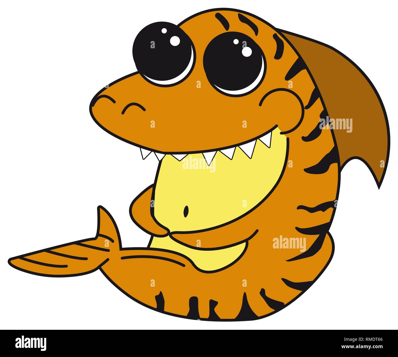Cartoon Tiger Shark