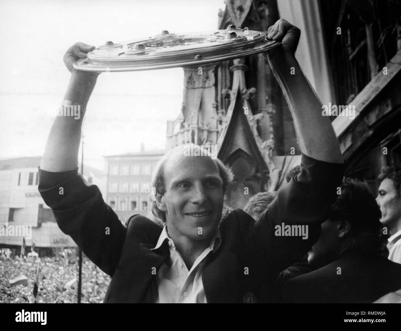Dieter Hoeness, German football player, is German champion with FC ...