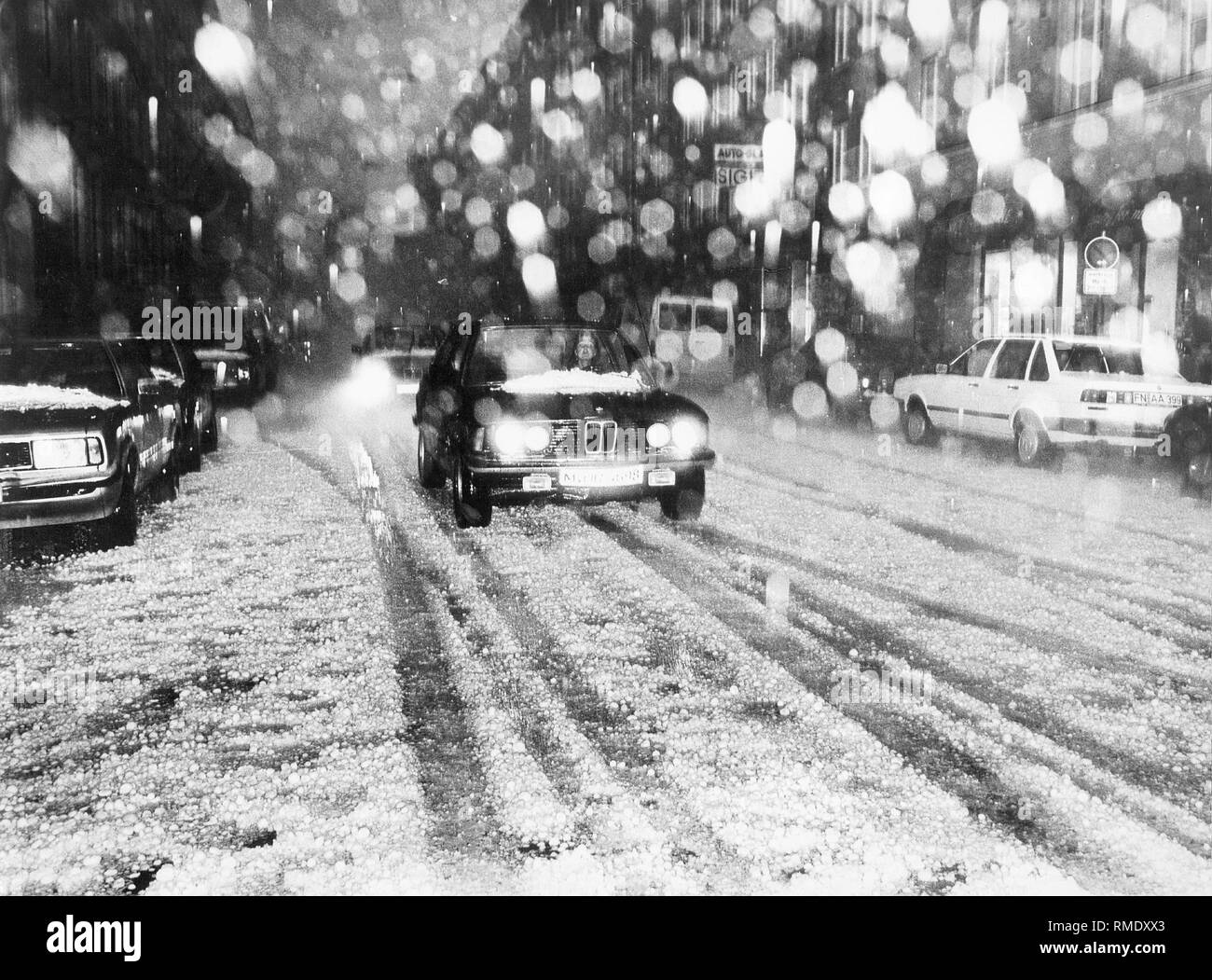 Enormous property damage was caused by the hailstorm that hit Munich ...