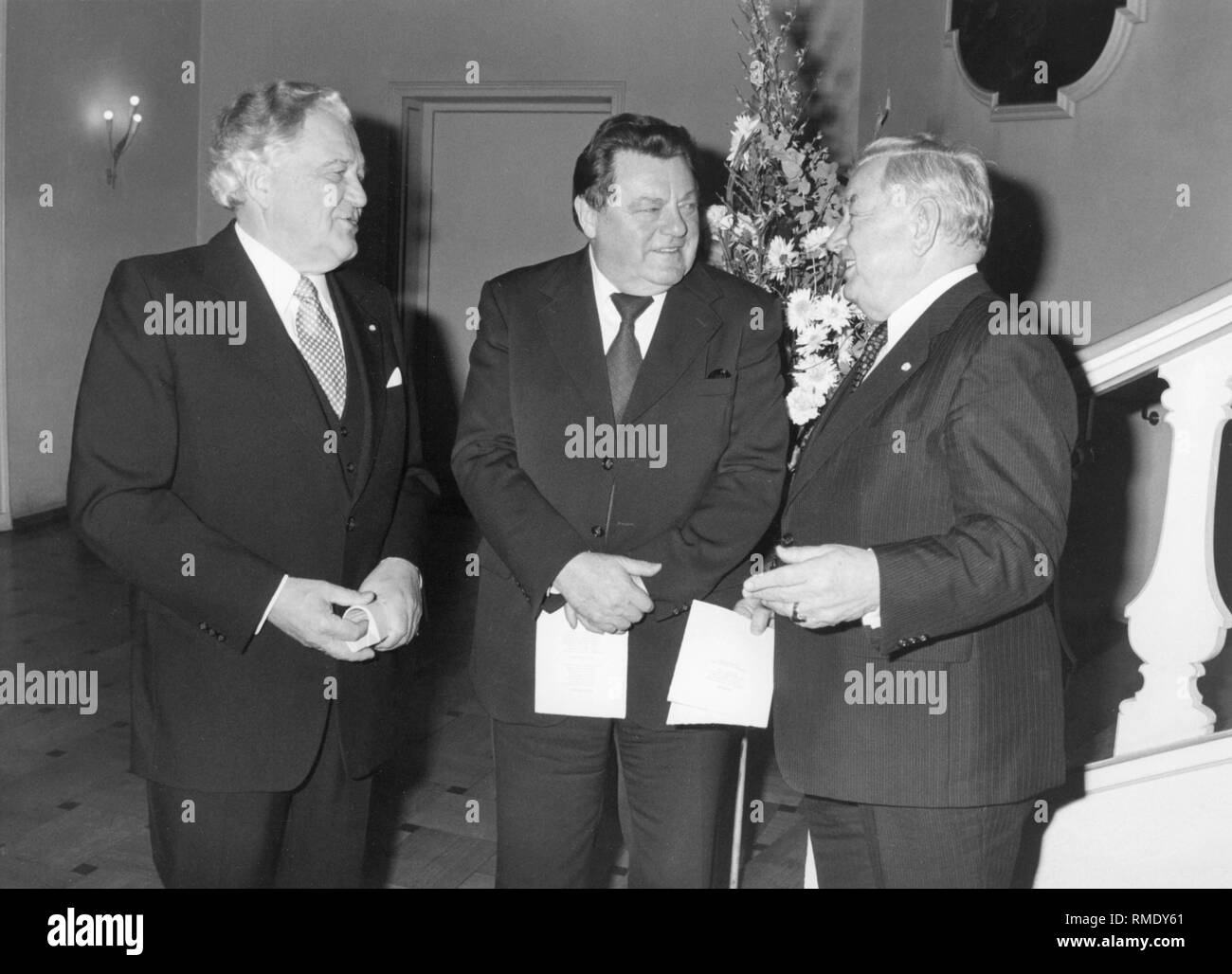Former president of the Bavarian Landtag, Rudolf Hanauer, Bavarian ...