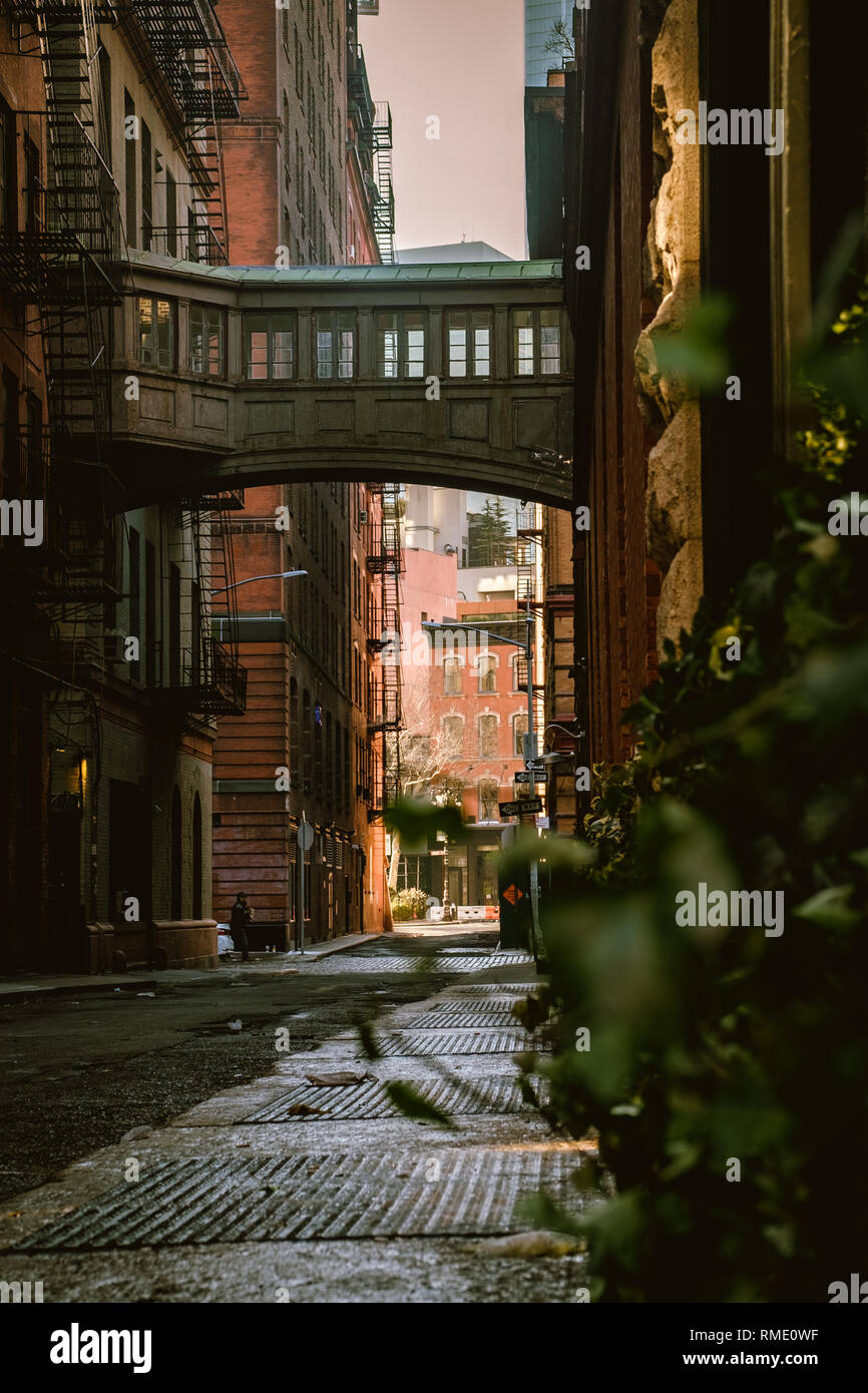 Staple Street SkyBridge Stock Photo - Alamy