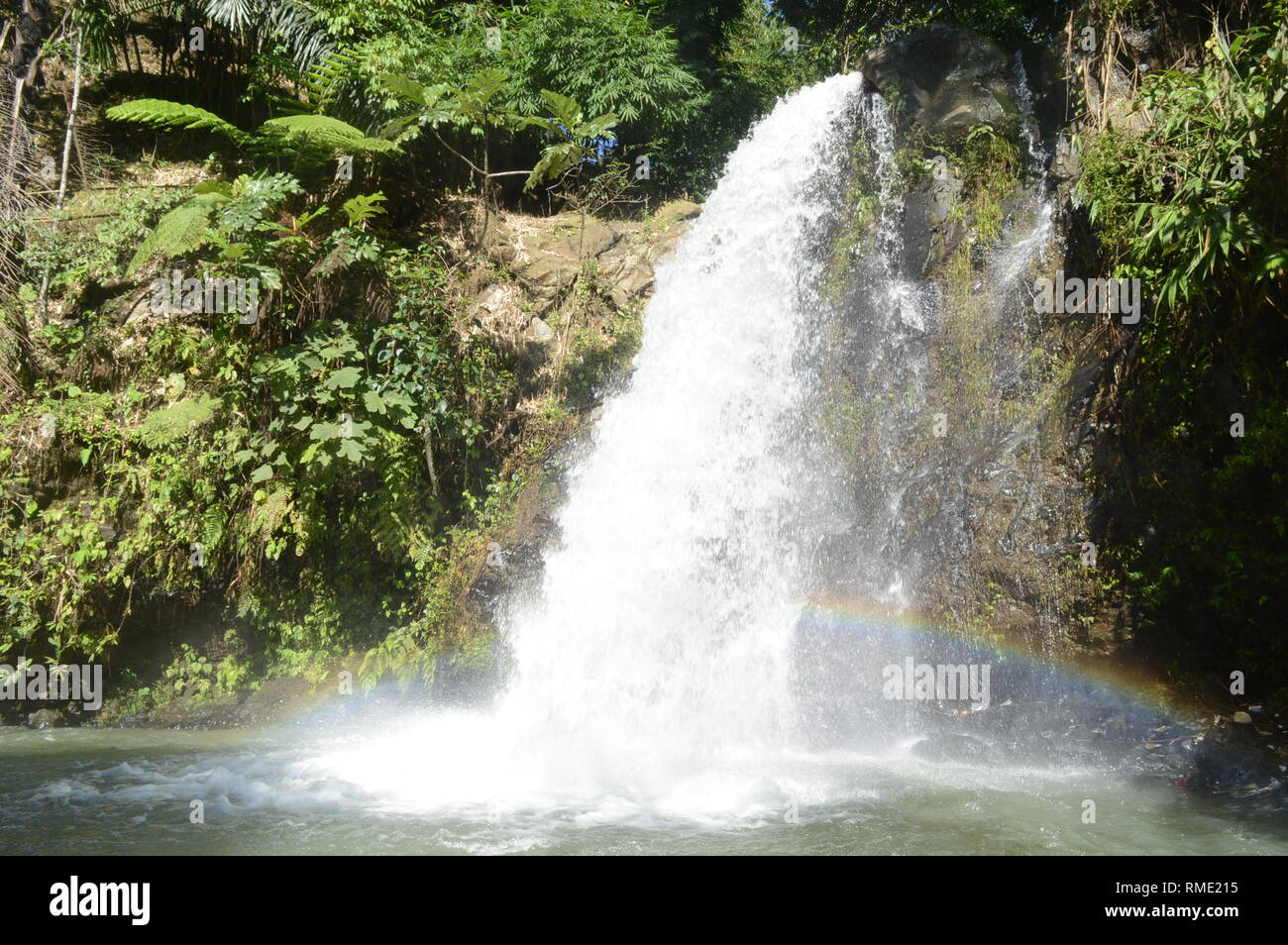 The hidden paradise in Indonesia is waterfall ciangin, west java ...