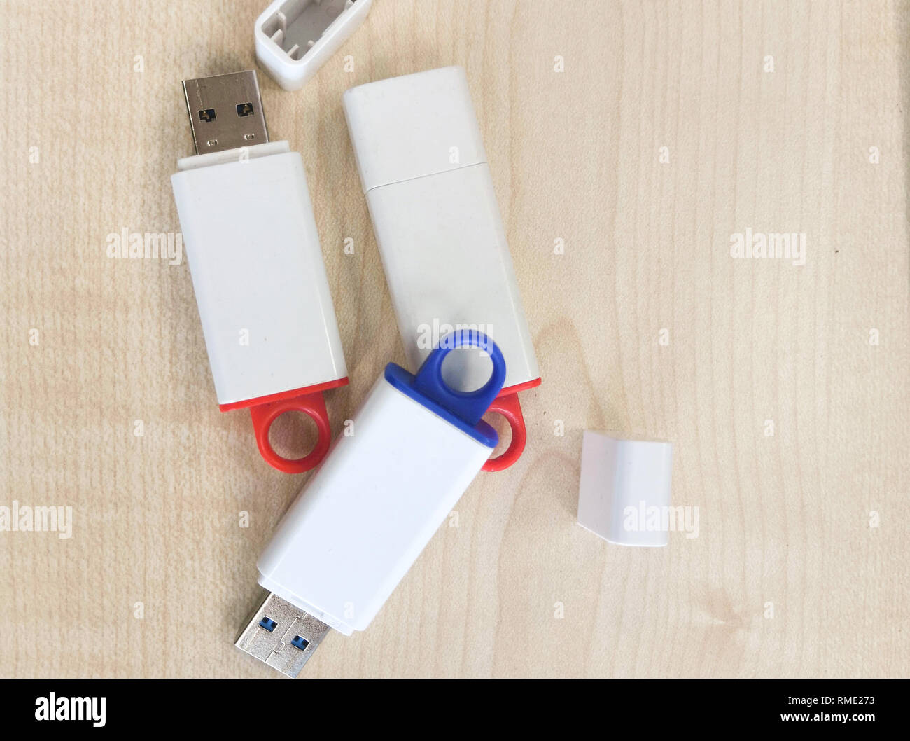 Wooden usb stick memory hi-res stock photography and images - Alamy