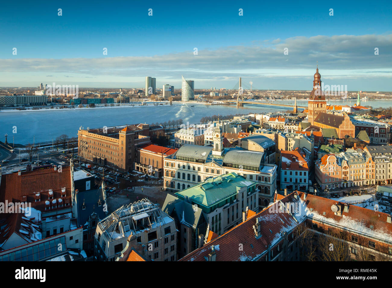 Riga cityscape old town hi-res stock photography and images - Alamy