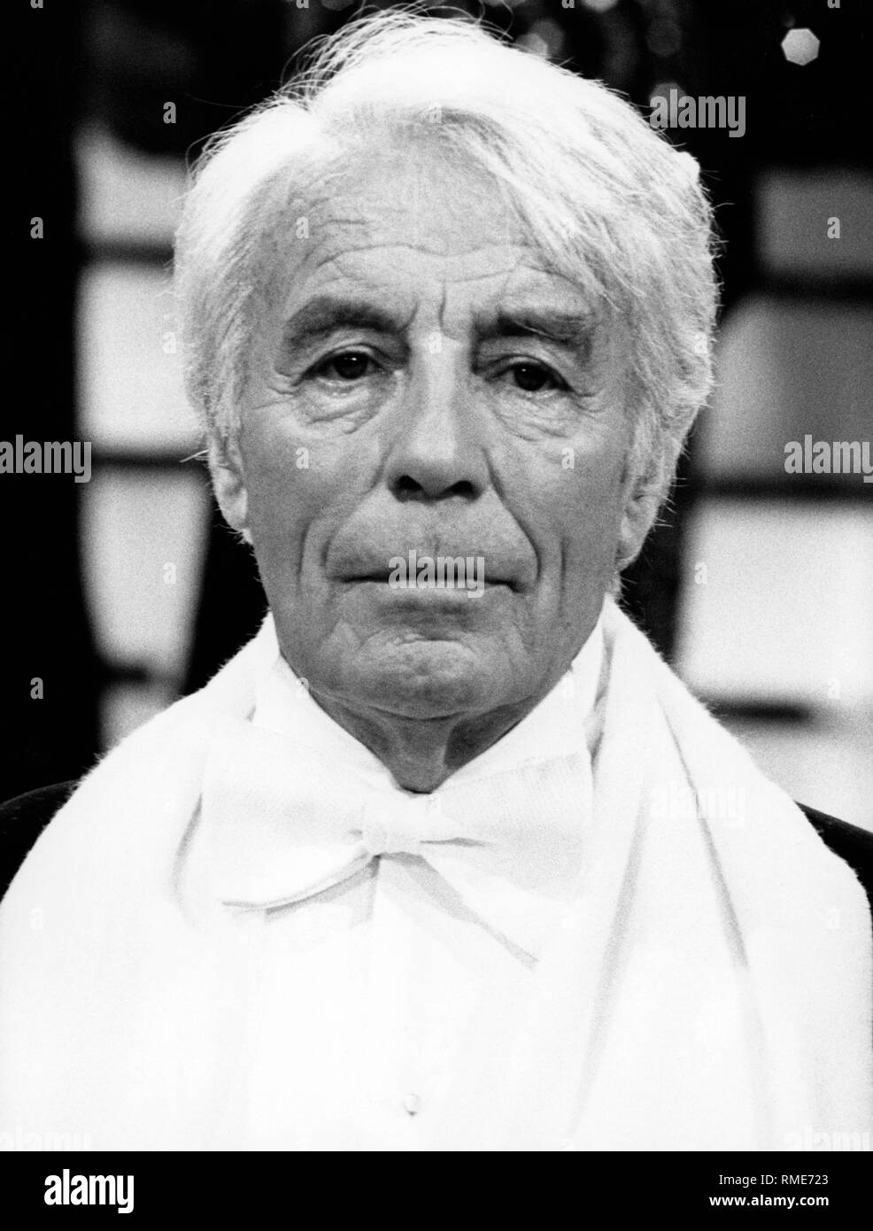 Johannes Heesters, actor Stock Photo - Alamy