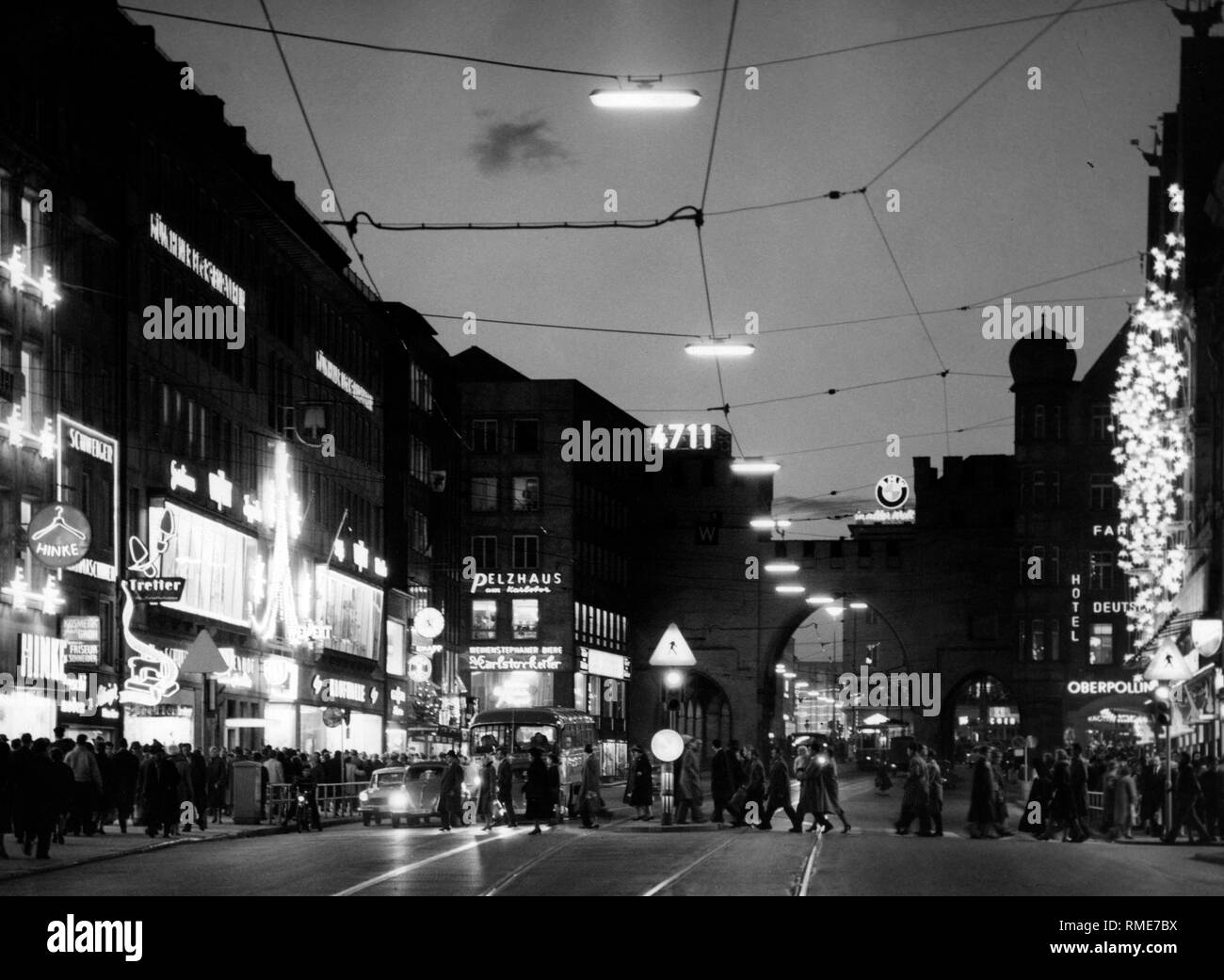 1960s City Lights High Resolution Stock Photography and Images - Alamy