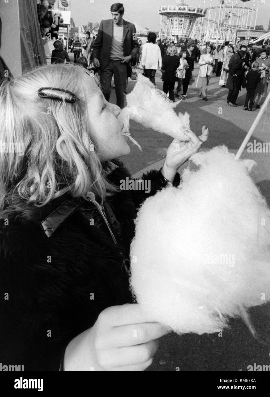 Oktoberfest candy Black and White Stock Photos & Images - Alamy