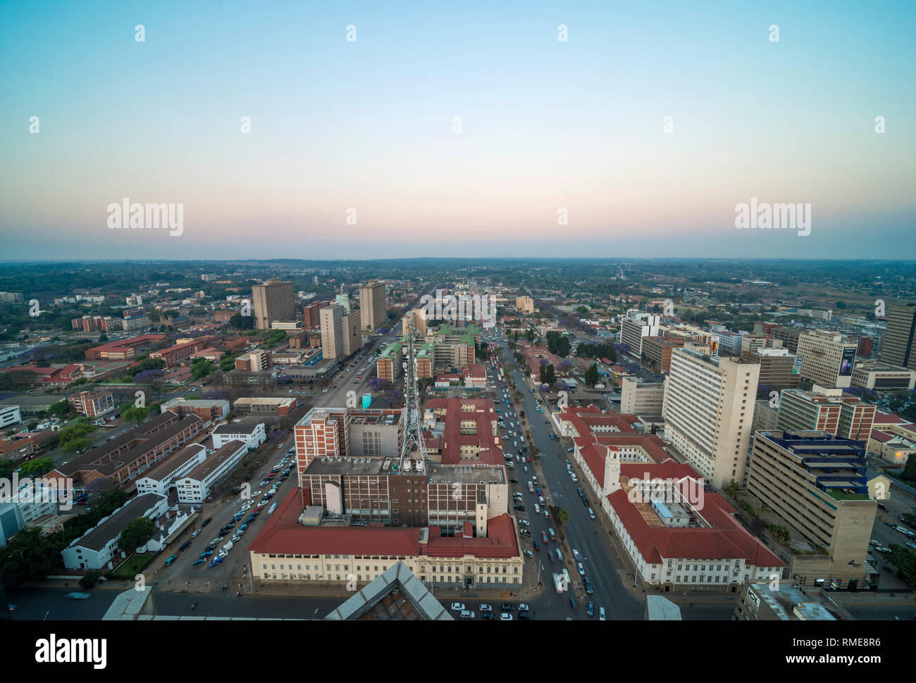 Harare aerial hi-res stock photography and images - Alamy
