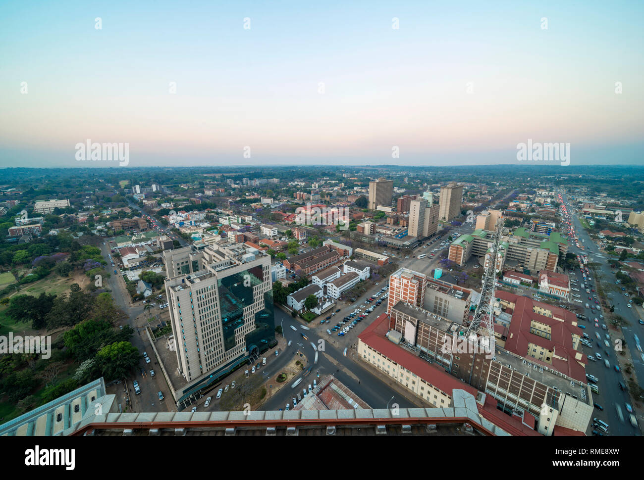Harare aerial hi-res stock photography and images - Alamy