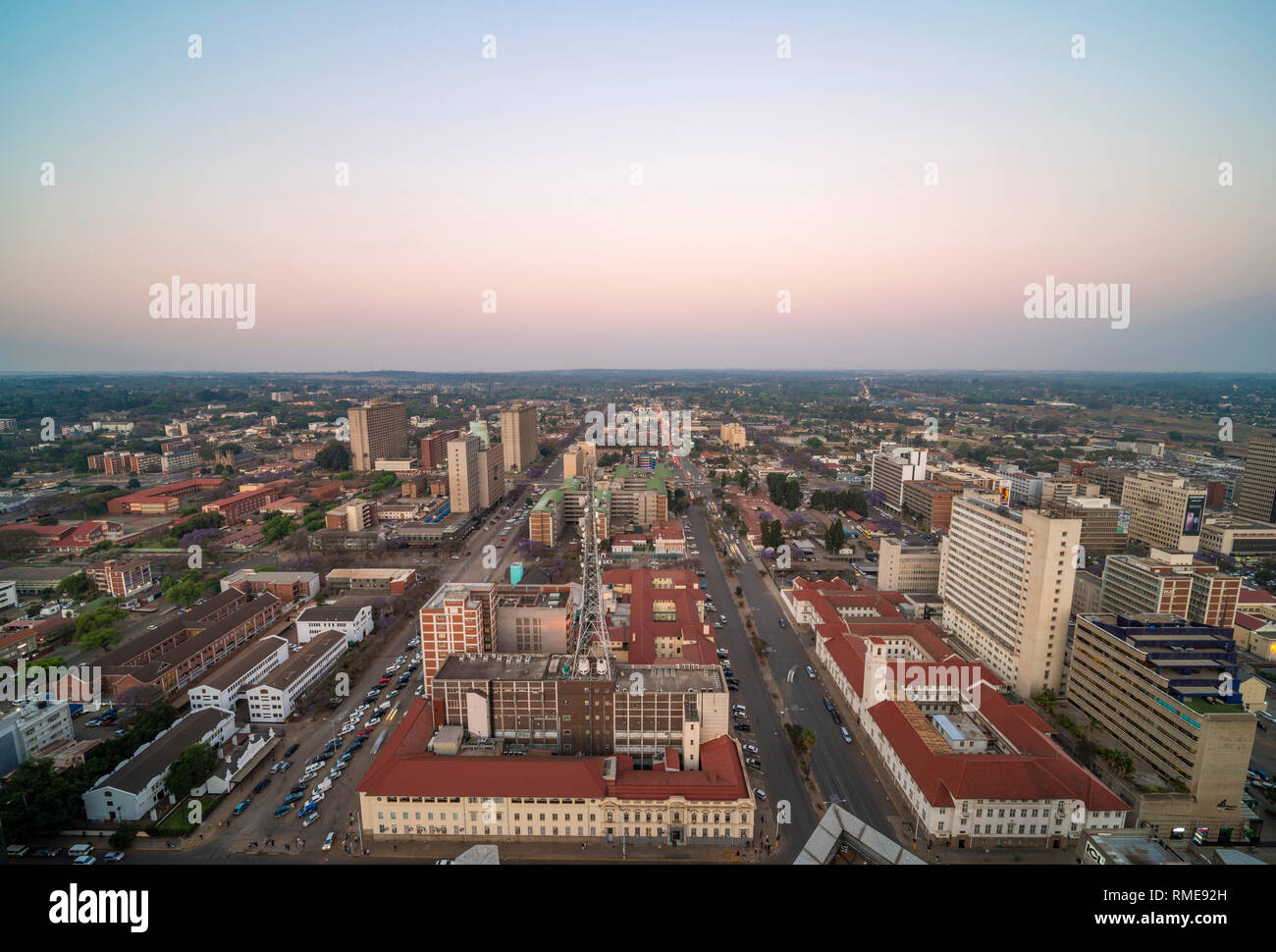 Harare aerial hi-res stock photography and images - Alamy