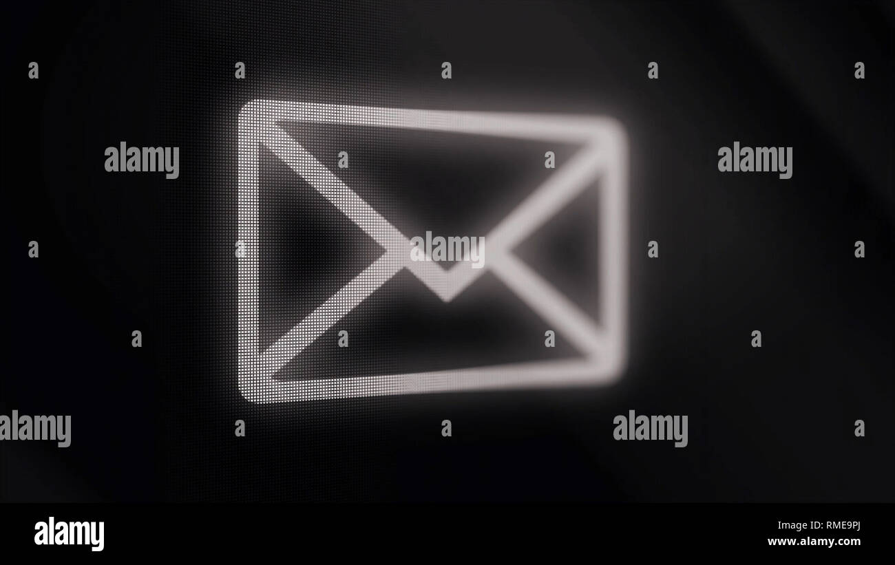 Animation email envelope digital icons hi-res stock photography and ...