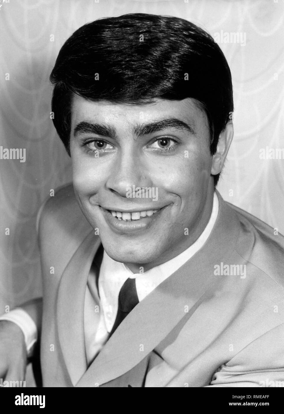 1960s pop singer Black and White Stock Photos & Images - Alamy