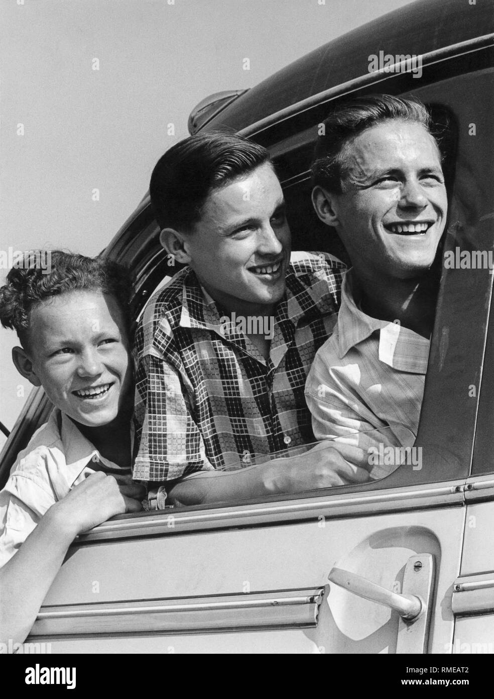 Lean out Black and White Stock Photos & Images - Alamy