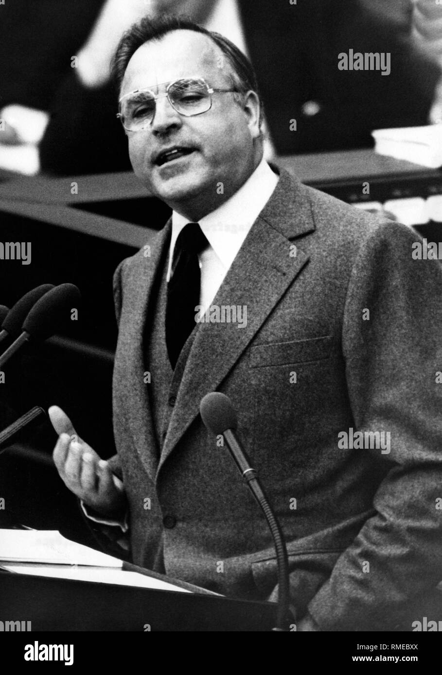 1976 helmut kohl Black and White Stock Photos & Images - Alamy