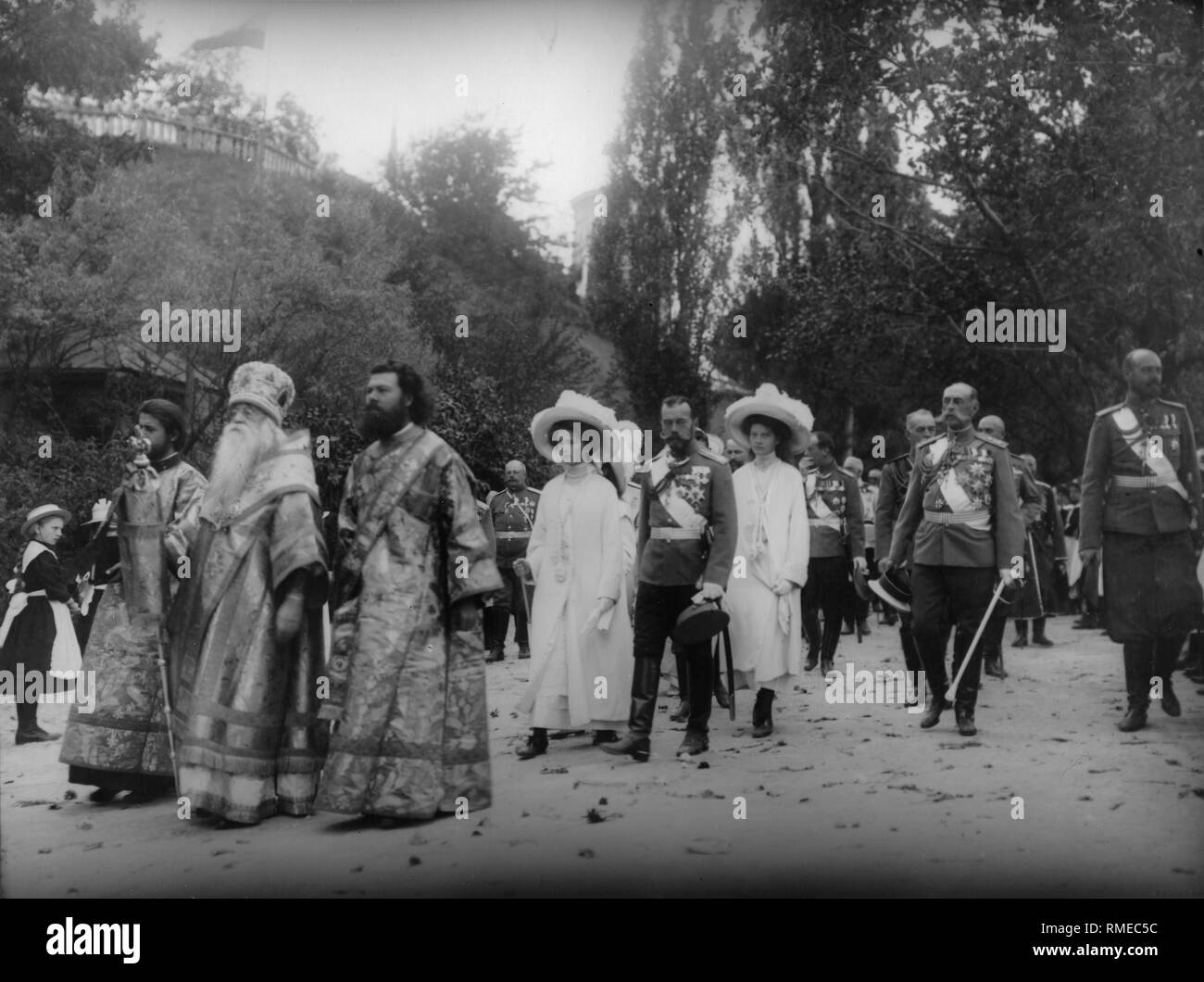 Tsar's Family and Flavian, Metropolitan of Kiev and Gallich in the Kiev ...